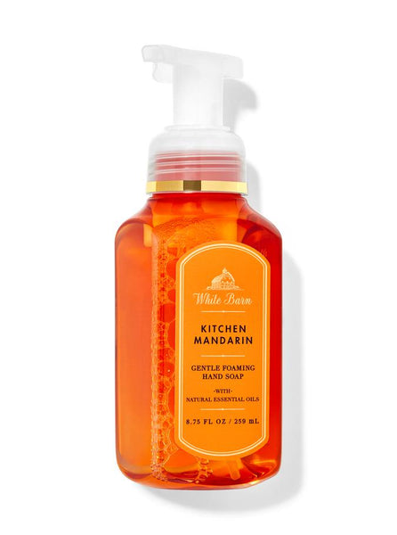 Bath & Body Works White Barn Kitchen Mandarin Toast Foaming Hand Soap ...