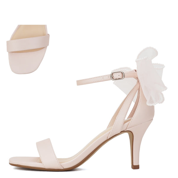 Soda Dericia Pink Bow Heels PU12 – GIZMOS AND GADGETS