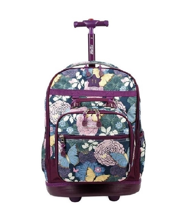 Rolling Backpack 18" Secret Garden – GIZMOS AND GADGETS