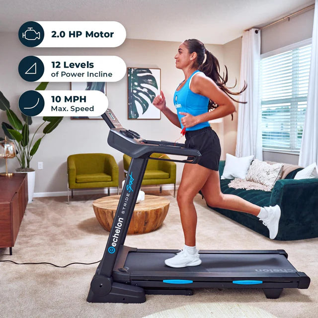 Echelon Stride 30 Sport Folding Treadmill
