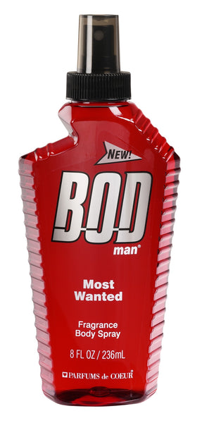 Bodman Bod Most Wanted Fragrance Body Spray 8oz – GIZMOS AND GADGETS