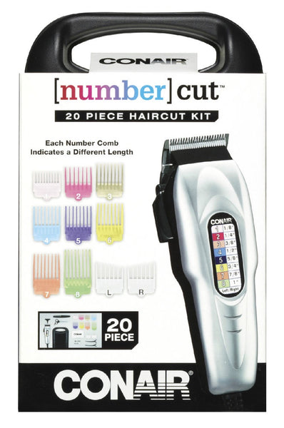 Conair HC408R Number Cut 20 Piece Haircut Kit – GIZMOS AND GADGETS