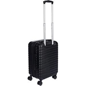 Amazon Basics 21 Inch Hardside Spinner Suit Case Black – GIZMOS AND GADGETS